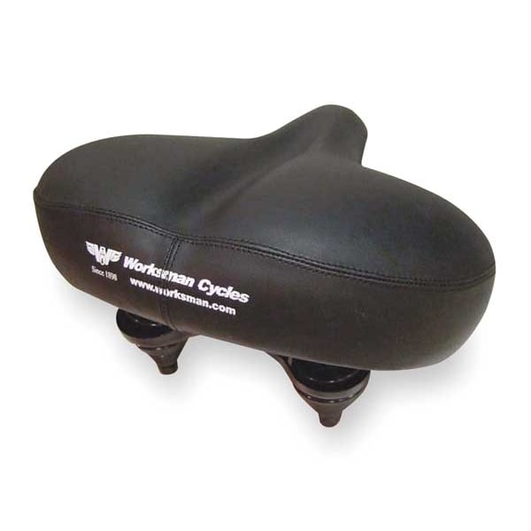 Worksman Bicycle Seat 9 In. Standard 4912V | Zoro