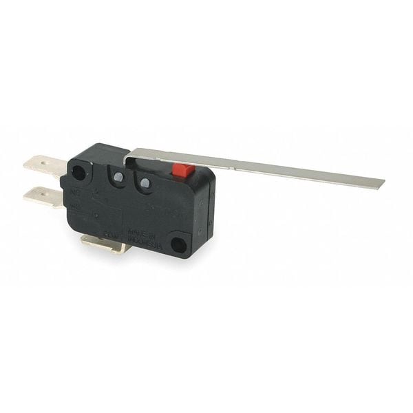 Omron Miniature Snap Action Switch, Hinge, Lever Actuator, SPDT, 21A @ 240V AC Contact Rating ...