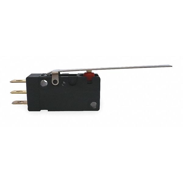 Omron Miniature Sealed Snap Action Switch, Hinge, Lever Actuator, SPDT ...