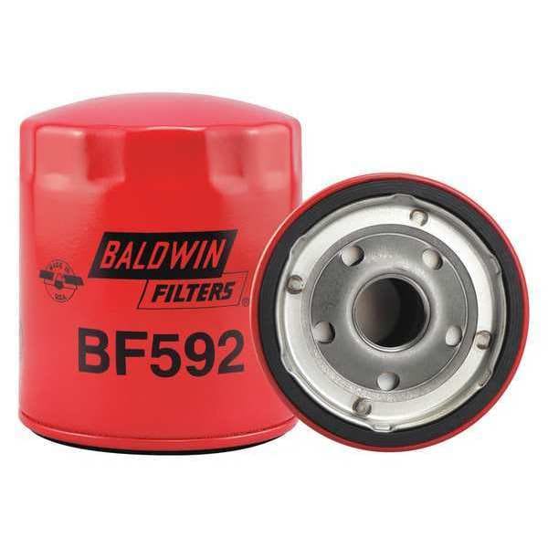 Baldwin Filters Fuel Filter, 4-11/32x3-11/16x4-11/32 In BF592 | Zoro