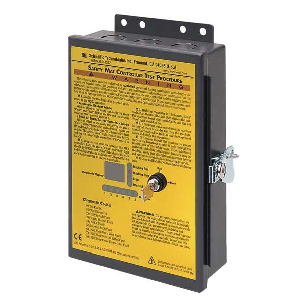 Sti Safety Mat Controller, 6 Input, 24VDC 43939-0016 | Zoro