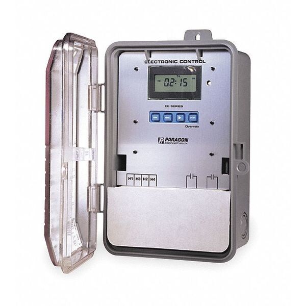 Paragon Timer, Electronic, 24 Hour, NEMA 1 EC7004/120V | Zoro