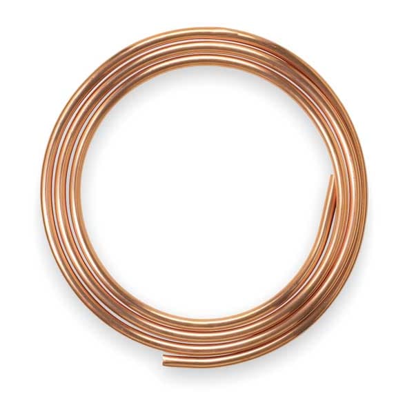 Streamline Coil Tubing, 1/2 in Outside Dia, 20 ft Length, L LSC3020P | Zoro