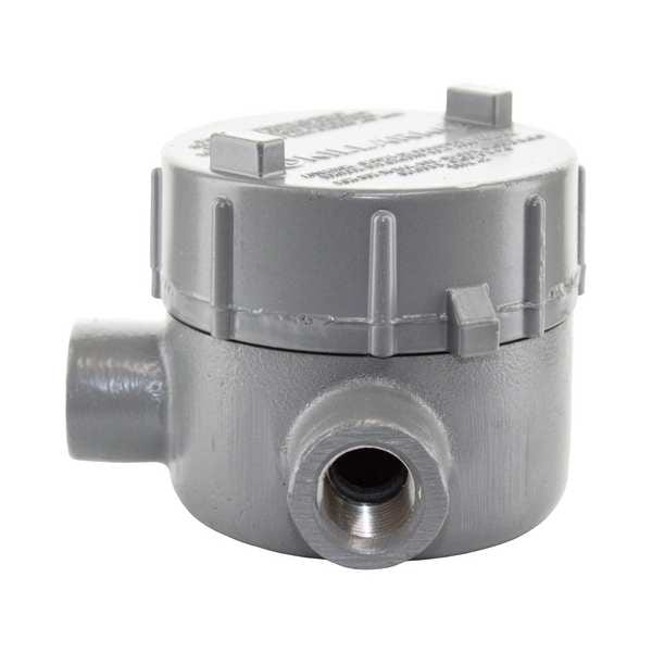 Hubbell Killark Conduit Outlet Body, Aluminum, L GECLT-2 | Zoro