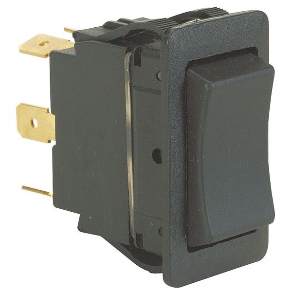 Power First Rocker Switch, SPDT, 3 Connections 2LND6 | Zoro