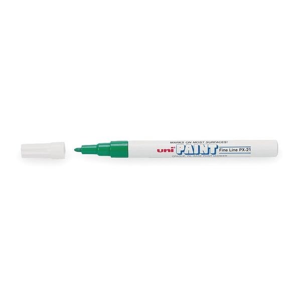 Uni-Paint Paint Marker, Green Color Family, 12 PK 63704 | Zoro