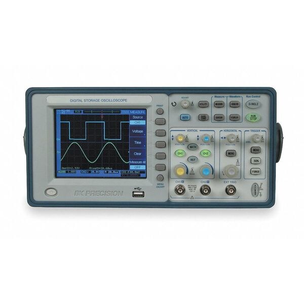 B&K Precision Bench Oscilloscope, Digital, 100 MHz 2542 | Zoro