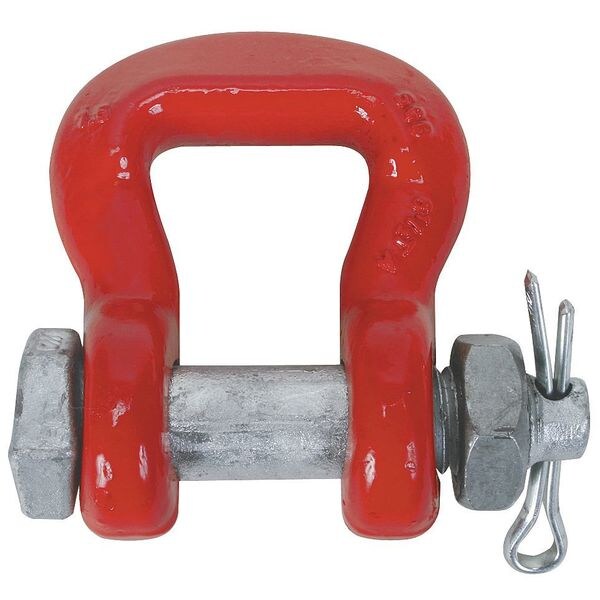 Dayton Alloy Safety Shackle, Round Pin 4EGC2 | Zoro