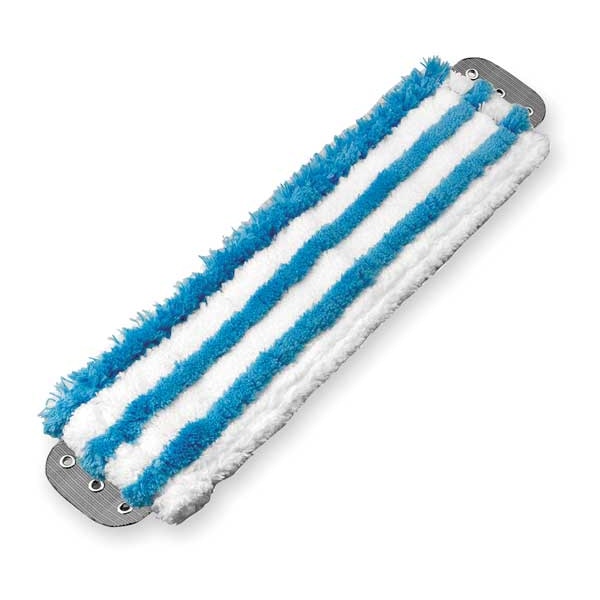 Unger 16 in L Flat Mop Pad, 16 oz Dry Wt, Clamp On Connection, Cut-End ...