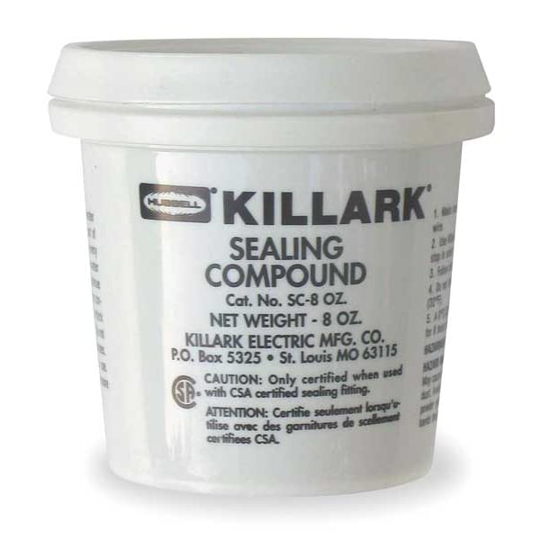 Hubbell Killark Sealing Compound, 8 Oz SC-8OZ | Zoro