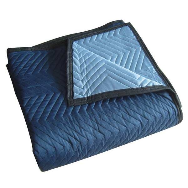 Zoro Select Quilted Moving Pad, L72xW80In, Blue, PK6 2NKT4 | Zoro