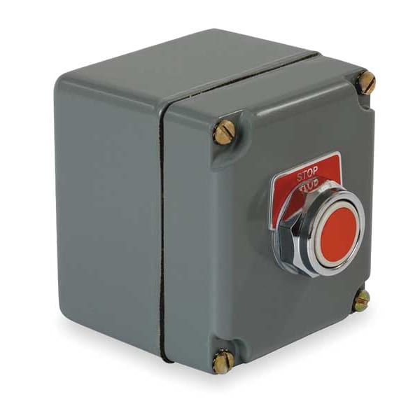 Schneider Electric Push Button Control Station, 1NO/1NC, Stop 9001KYK13 | Zoro