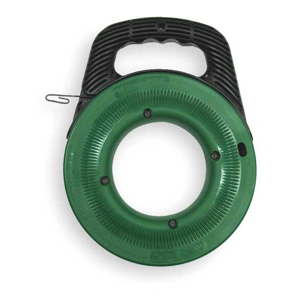 Greenlee Fish Tape, 1/8 In x 65 ft, Steel FTS438-65 | Zoro