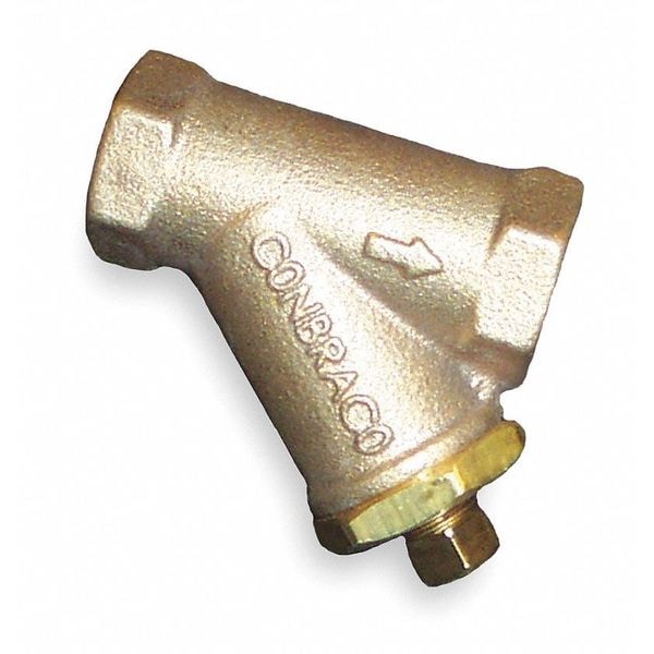 Apollo Valves 3", FNPT, Bronze, Y Strainer 59010P2 | Zoro
