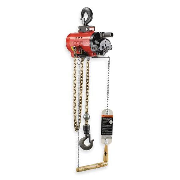 Aro Air Chain Hoist, 4400 lb. Cap., 10 ft. Lft 7792A-1C10-C6S | Zoro
