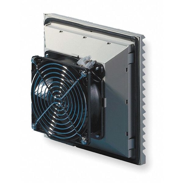 Rittal Axial Fan, Square, 230VAC, 1 Phase, 353 cfm, 12-3/4" W. 3326107 ...