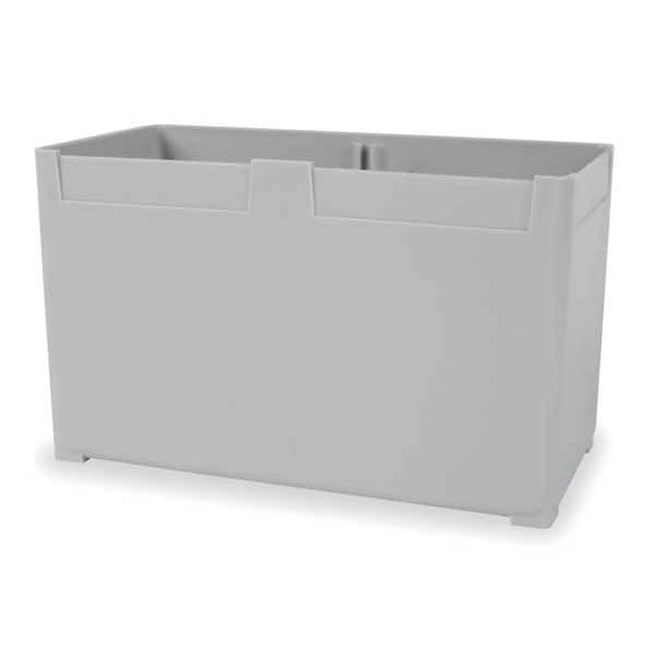Vidmar Storage Bin, Gray, 6-1/8 In. L, 3 In. W BN3548 | Zoro