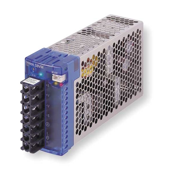 Omron Dc Power Supply, 100 to 240VAC, 24VDC, 150W, 6.5, Din Rail S8VM ...