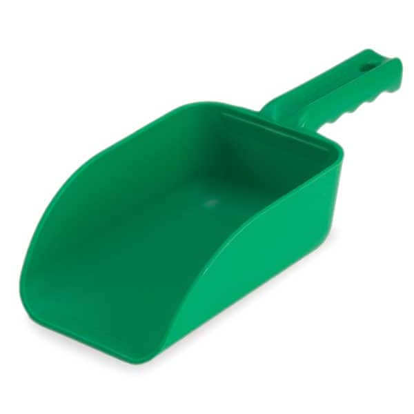 Remco Small Hand Scoop, Poly, 32 Oz, Green 64002 | Zoro