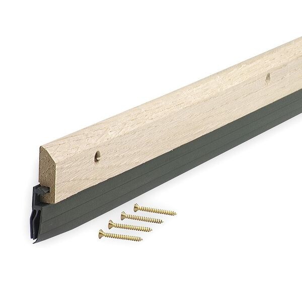 Zoro Select Door Sweep, Triple Fin, 3 Ft L 2RRH1 | Zoro