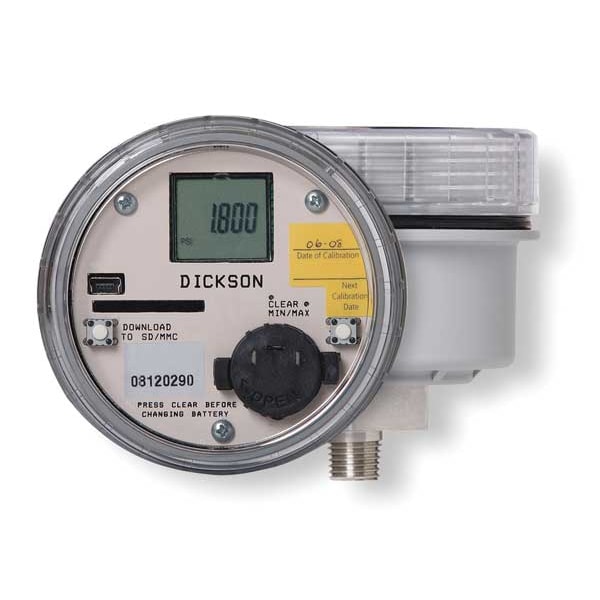 Dickson Data Logger, Pressure Range 0 to 300 PSI PR325 | Zoro