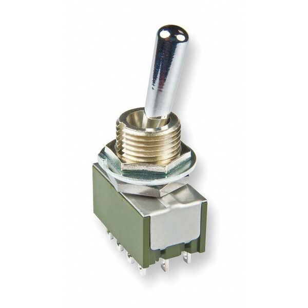 Nkk Toggle Switch, 4PDT, 3A @ 250V, Solder Lug M2049B2B1W01 | Zoro