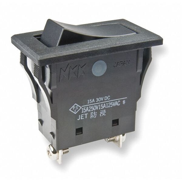 Nkk Rocker Switch, SPDT, 3 Connections WR13AT | Zoro