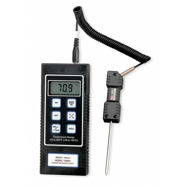 Cooper-Atkins Thermometer, Thermistor TM99A | Zoro