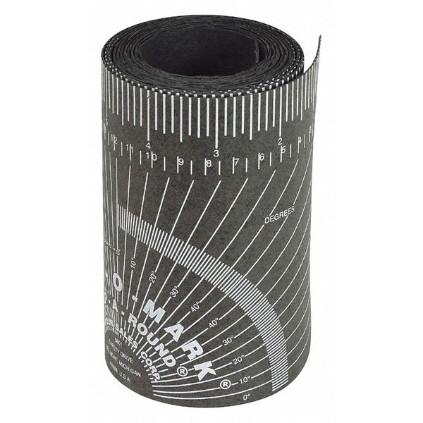 Jackson Safety 4 ft Wrap-a-Round/Diameter Tape Measure, 3 7/8 in Blade ...