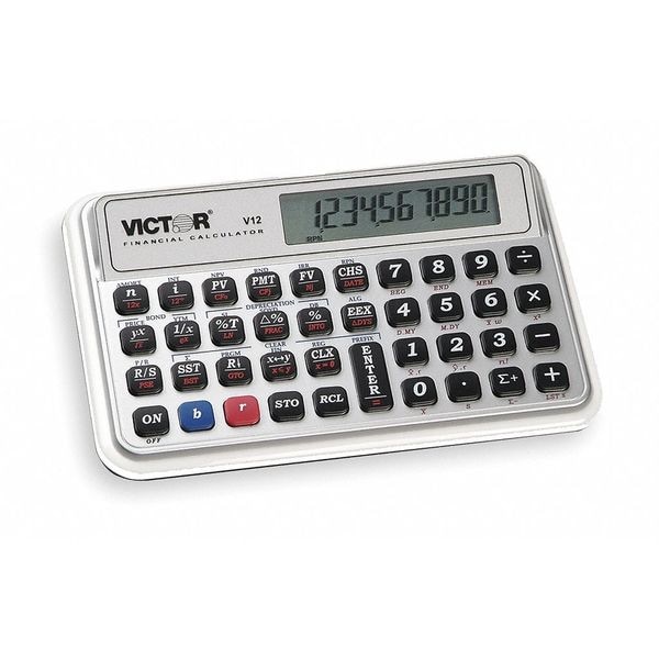Victor Technology Handheld Calculator, Programmable V12 | Zoro
