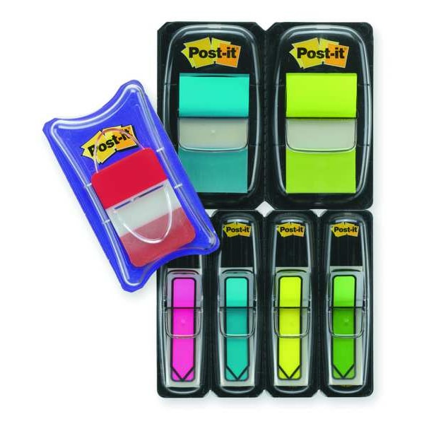 Post-It Sticky Flags and Arrow Set, Assorted 680-BBBGA4VA | Zoro