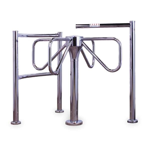 Turnstile 4 Arm Turnstile Kit, Mechanical, Mirror, Counter Clockwise ...