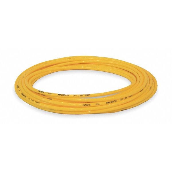 Nycoil Tubing, 5/32 In OD, Nylon, Yellow, 50 Ft 2VDV5 | Zoro