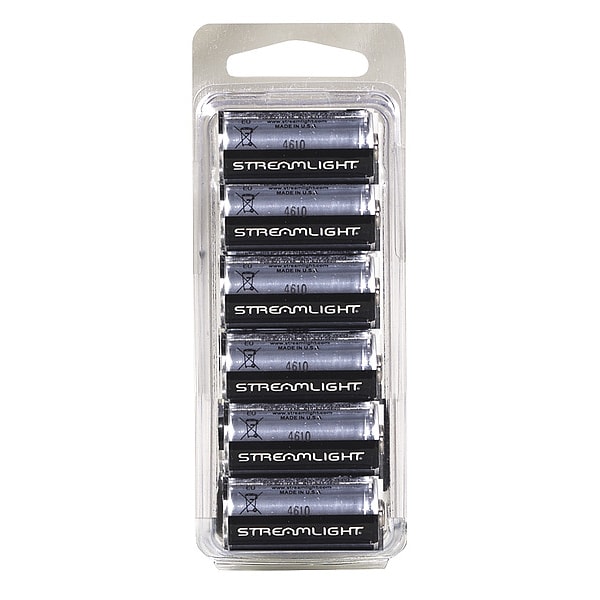 Streamlight Battery, 123, Lithium, 3V, PK12 85177 | Zoro