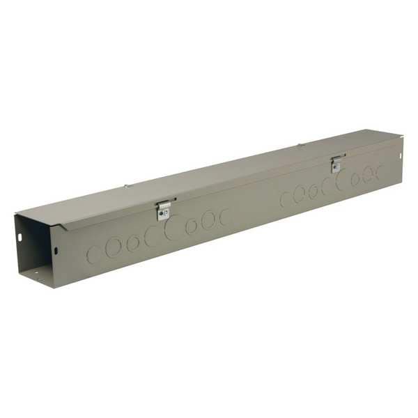 Wiegmann Straight Section Wireway, 1 Rating, Steel, Powder Coated HS446 ...
