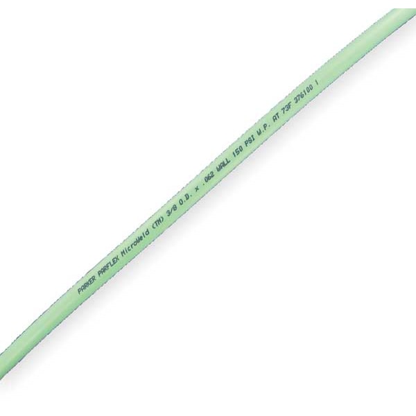 Parker Weld Tubing, Poly, 3/8 In OD, Green, 500 Ft HUFR-6-062-GN-0500 ...