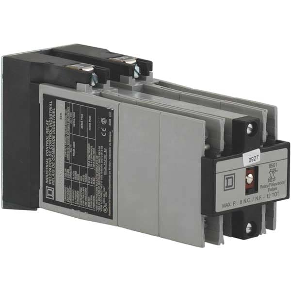 Square D NEMA Control Relay, 10NO, 120VAC, 10A 8501XO1000V02 | Zoro