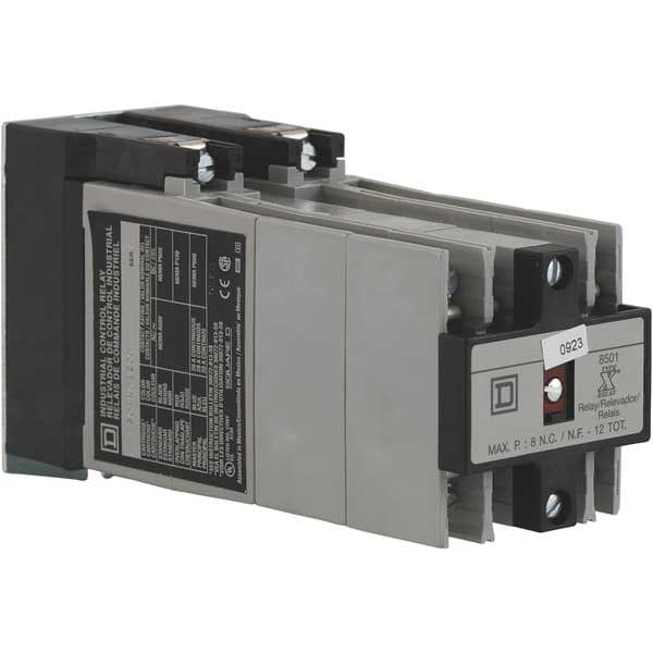 Square D NEMA Control Relay, 12NO, 480VAC, 10A 8501XO1200V06 | Zoro