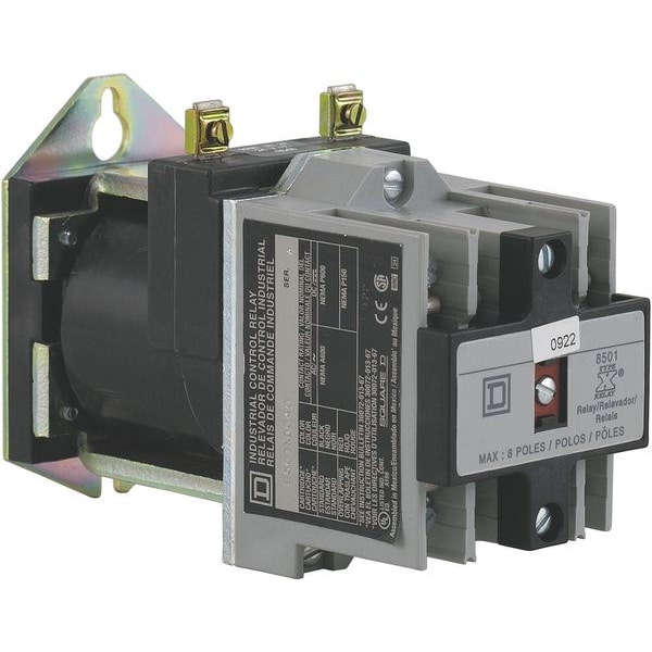 Square D NEMA Control Relay, 2NO, 24VDC, 10A 8501XDO20V53 | Zoro