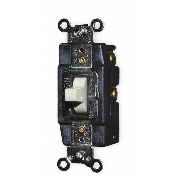 Leviton Toggle Switch 20A 120 277V Dpdt Toggle Maint Ivory 1286-I | Zoro