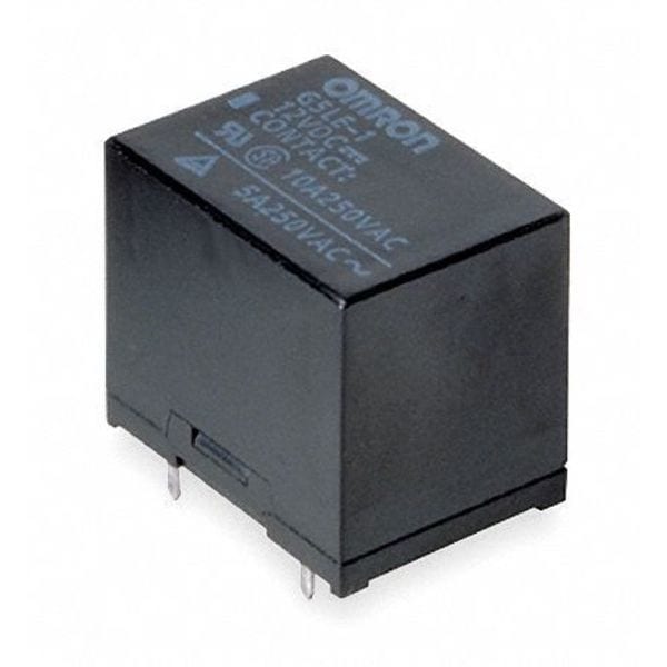 Omron Plug-In Relay, 12VDC Coil Volts, 5 Pin, SPDT G5LE-14-DC12 | Zoro