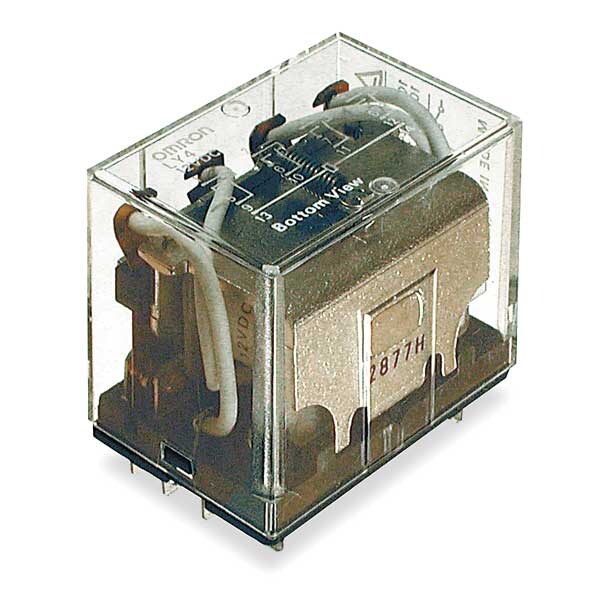 Omron General Purpose Relay, 240V AC Coil Volts, Square, 14 Pin, 4PDT ...
