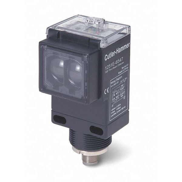 Eaton Through-Beam Photoelectric Sensor Receiver, Dual Key Micro ...