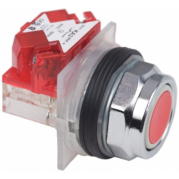 Schneider Electric Push Button Operator, 30 mm, 1NC, Red 9001KR1RH6 | Zoro