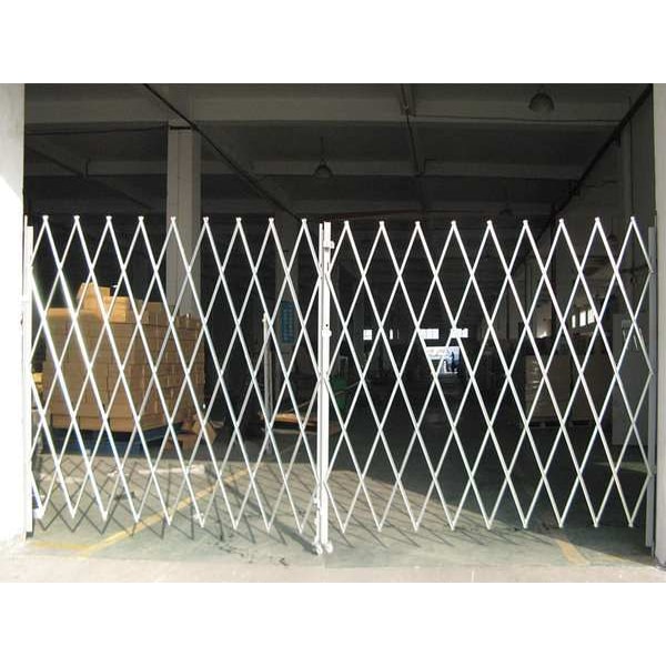 Zoro Select Dble Folding Gate, 8 to 10 ft.Opening 2XZG8 | Zoro