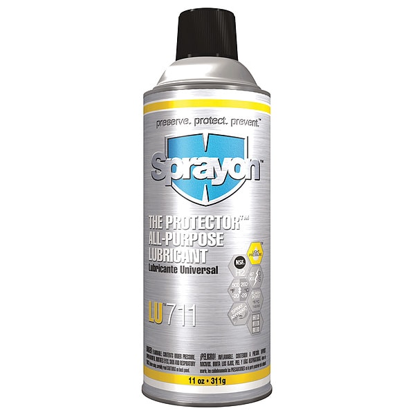 Sprayon General Purpose Lubricant, H2 No Food Contact, -20 to 500 ...