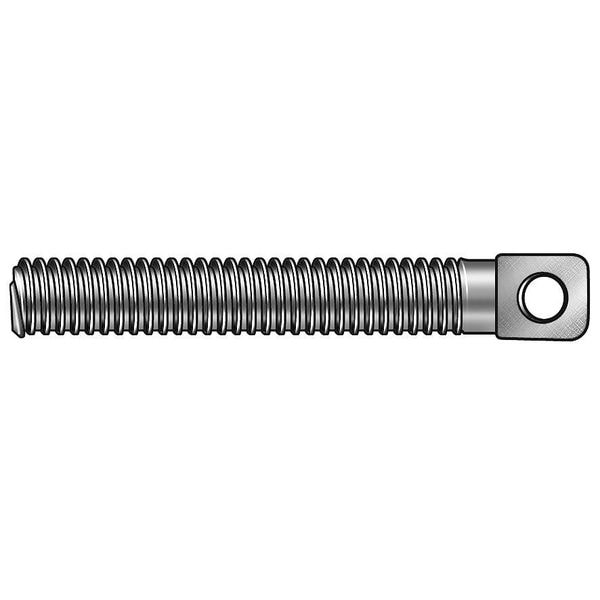 Zoro Select Stationary Spring Anchor, 3/8"-16, 1-5/8 in L, 18-8 ...