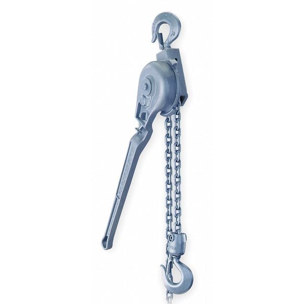 Little Mule Lever Chain Hoist, 2000 lb., Lift 5 ft. 05330W | Zoro