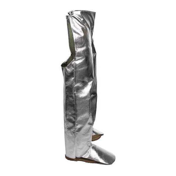 National Safety Apparel Chaps, Aluminized Carbon Kevlar(R) L40NLNL38 | Zoro