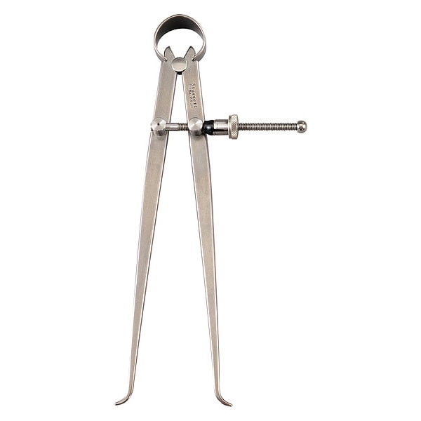 Starrett Inside Spring Caliper, 8 In, Spring 73B-8 | Zoro